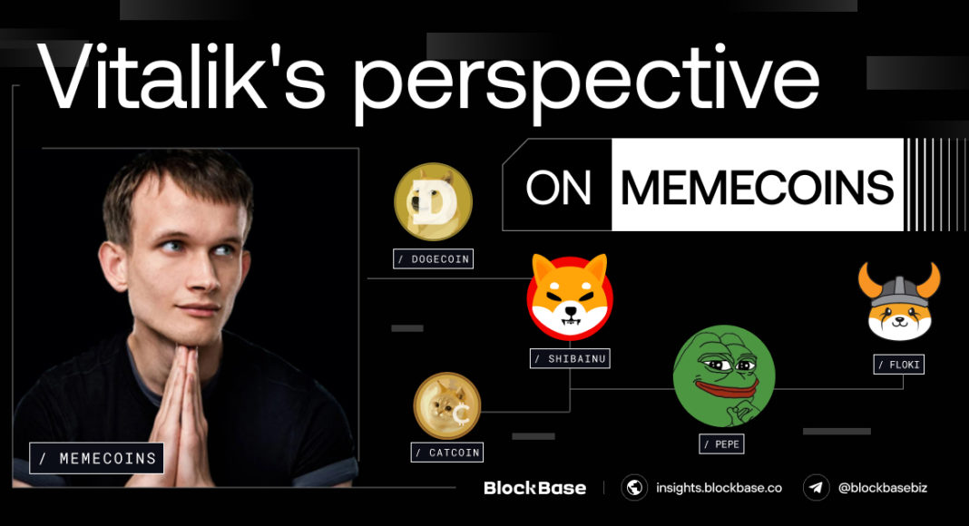 Vitalik's perspective on memecoins - BlockBase Insights
